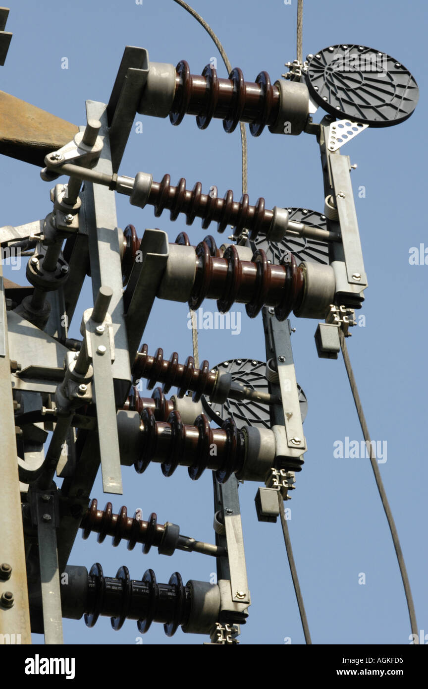 electric power facility Stock Photo - Alamy