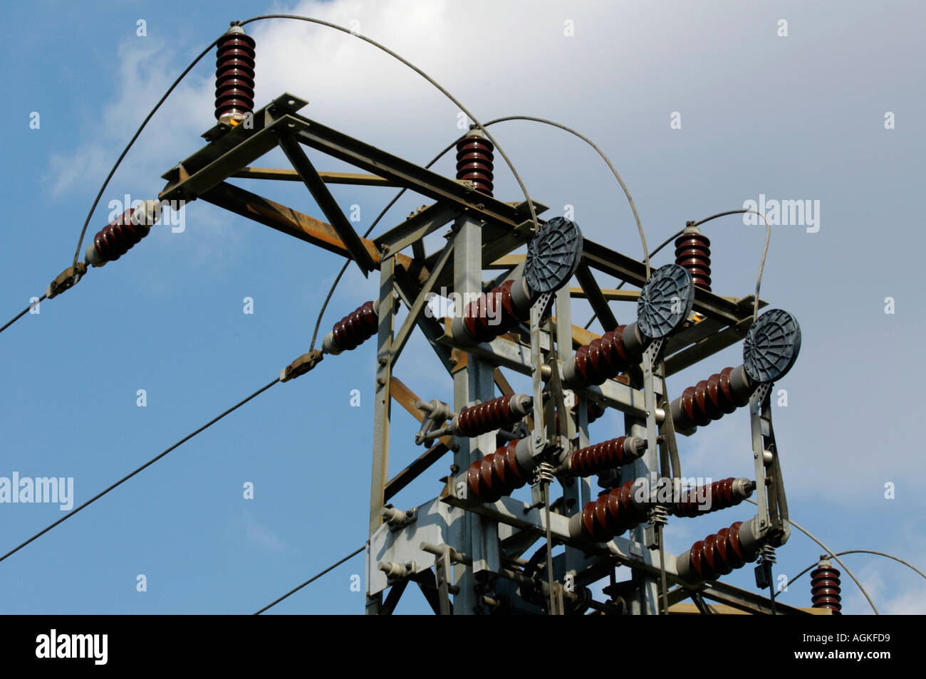 electric power facility Stock Photo - Alamy