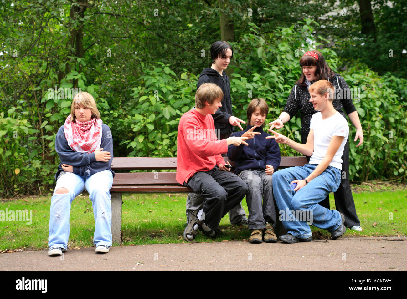 the odd one out Stock Photo - Alamy