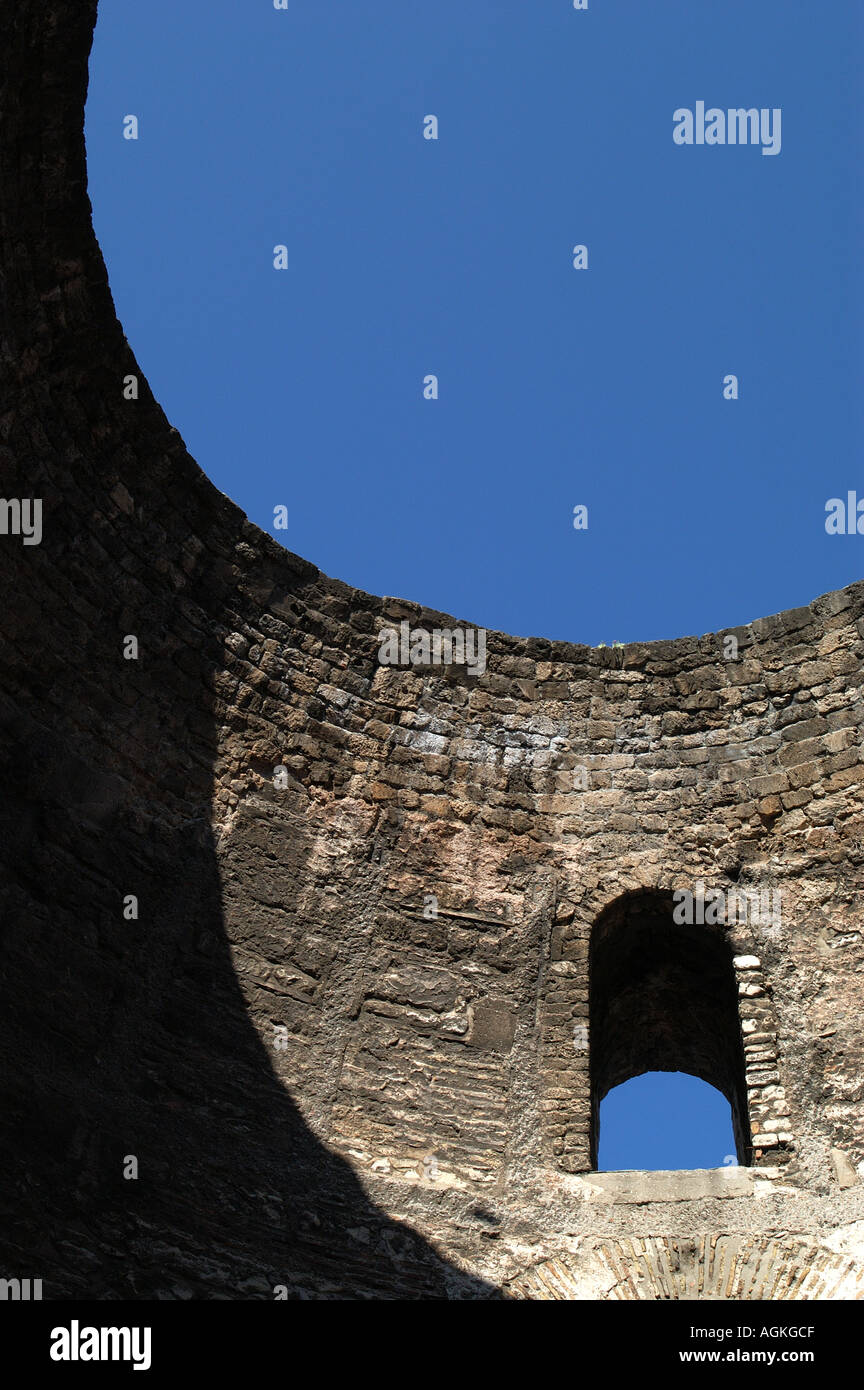 The vestibule of Diocletian s Palace Split Croatia Stock Photo - Alamy