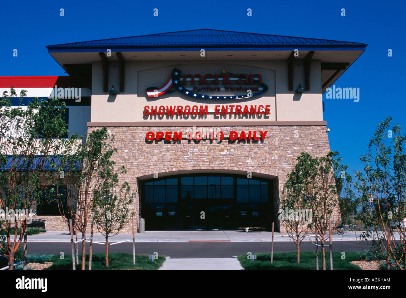 Furniture store Denver Colorado USA Stock Photo - Alamy