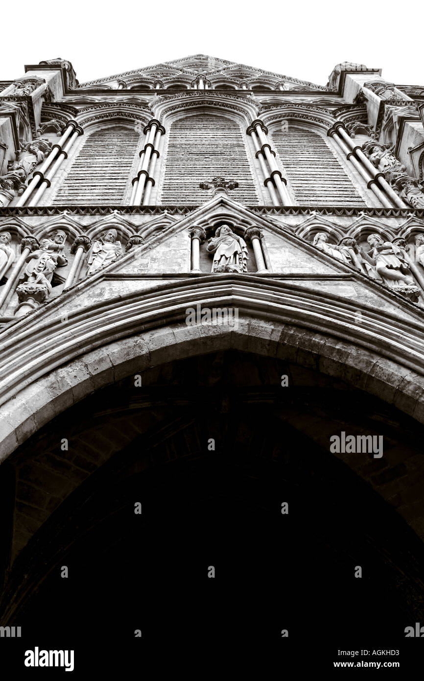 Salisbury Cathedral Archway Stock Photo - Alamy