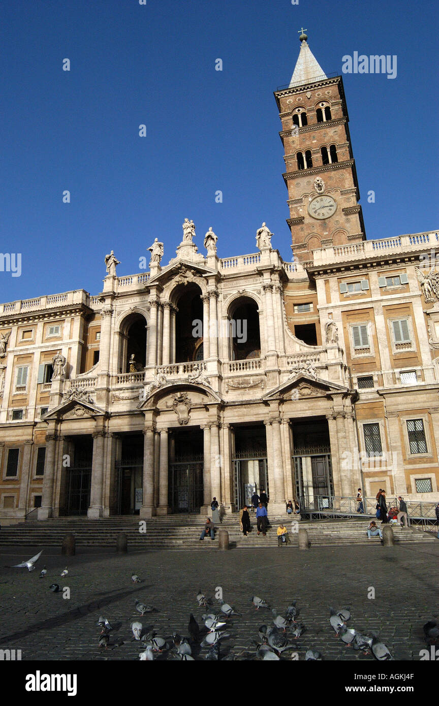 Basilica di santa maria maggiore rome hi-res stock photography and ...