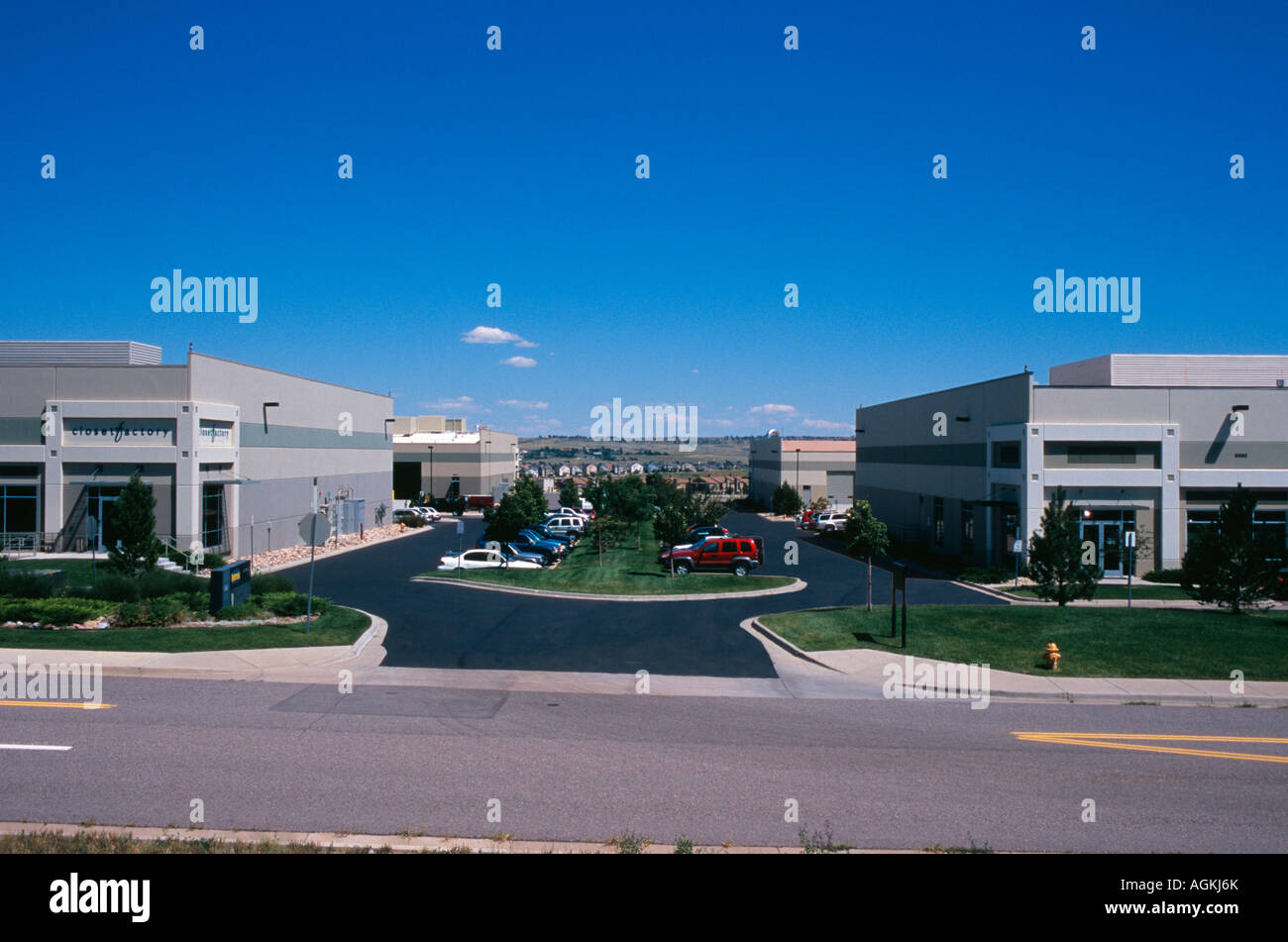 Corporate Buildings Denver Colorado USA Stock Photo - Alamy