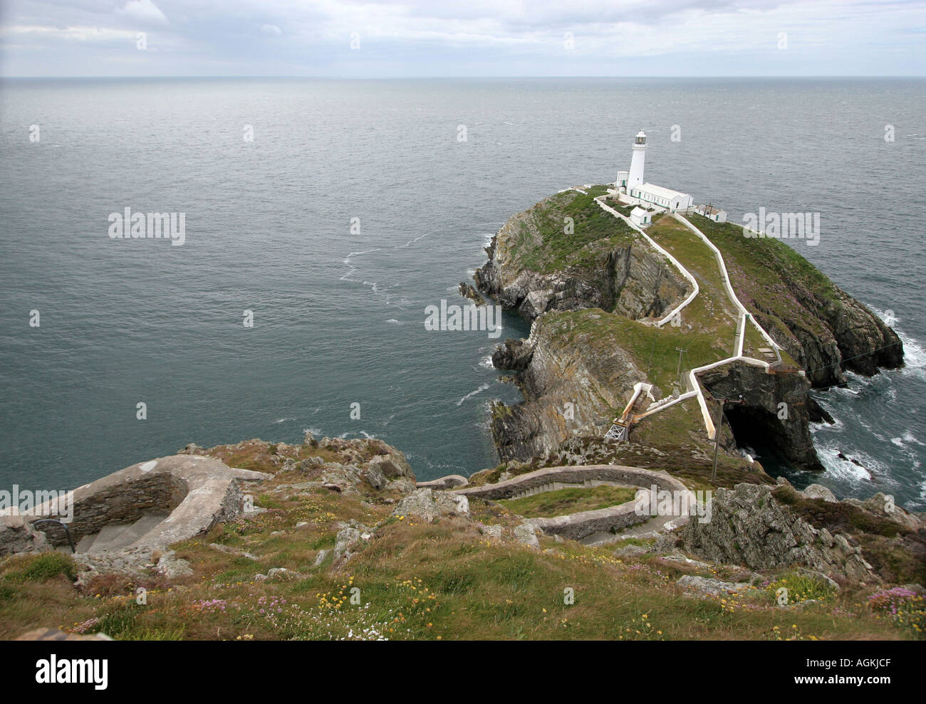 South stack lighthouse holyhead hi-res stock photography and images - Alamy