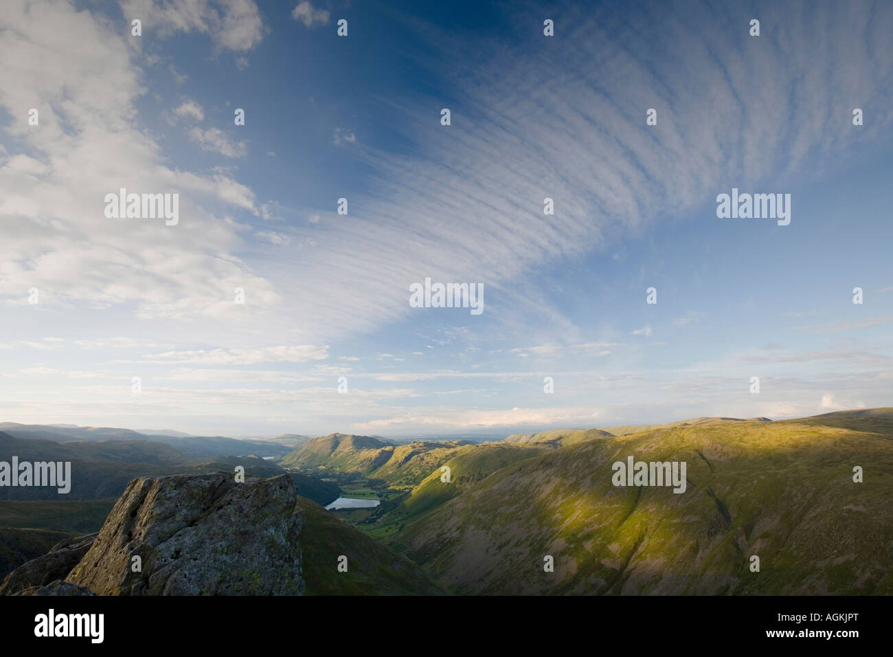 The summit of Red Screes, Lake district, UK Stock Photo - Alamy