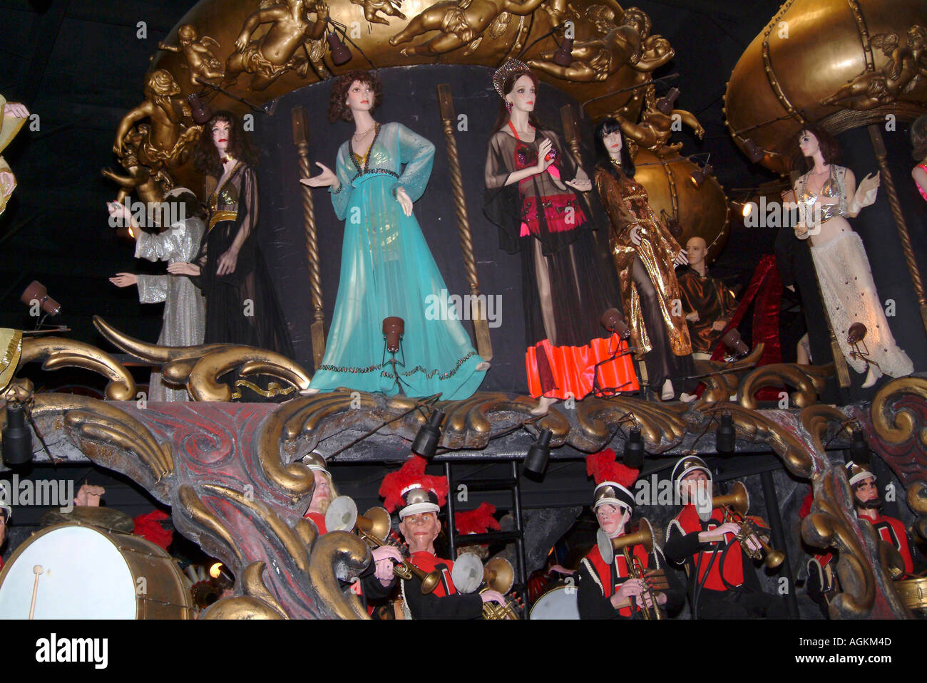Dancing babes carousel at House on the Rock museum Wisconsin Stock ...