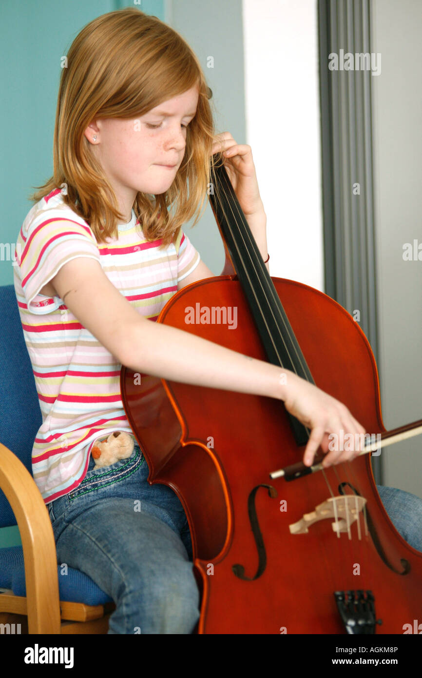 The Girl With The Cello High Resolution Stock Photography and Images ...