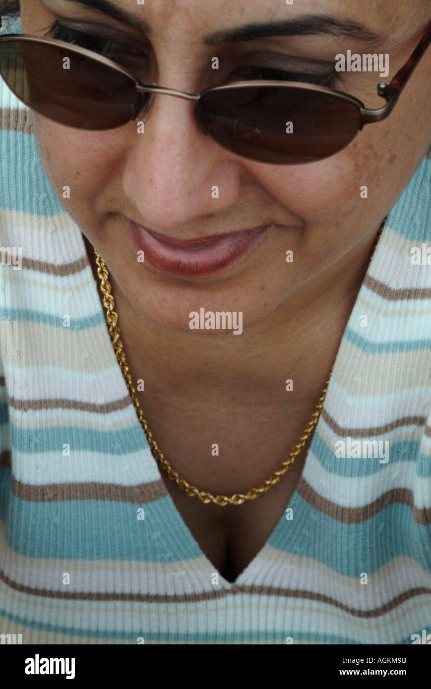 Beautiful smiling lady wearing glasses hi-res stock photography and ...