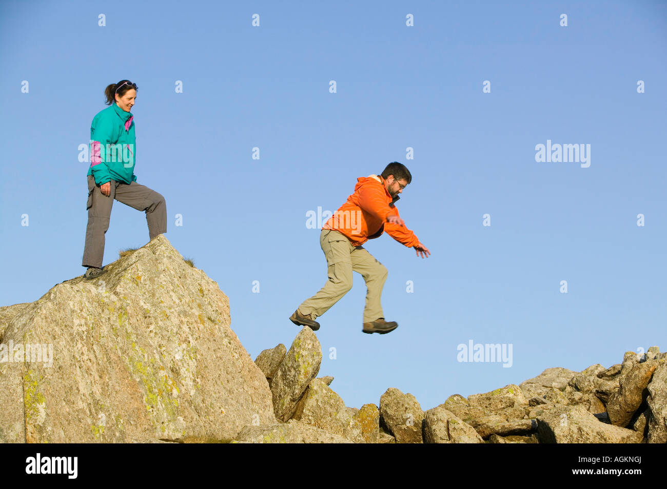 Peak district woman dusk hi-res stock photography and images - Alamy