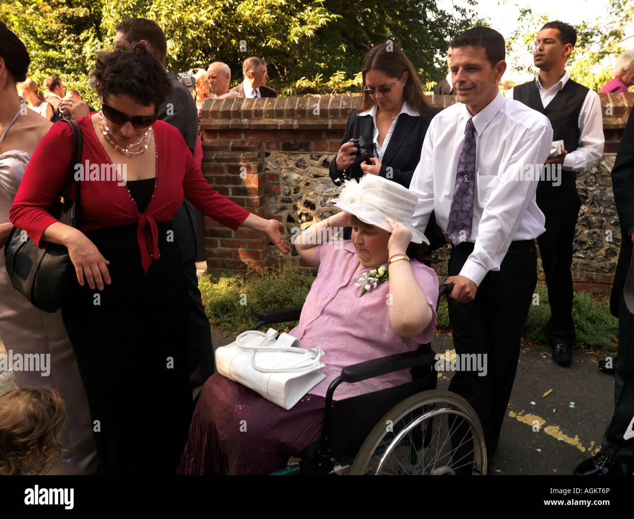 Family at church hi-res stock photography and images - Alamy