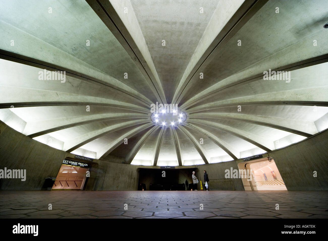 Washington DC Metro Station Friendship Heights Stock Photo - Alamy