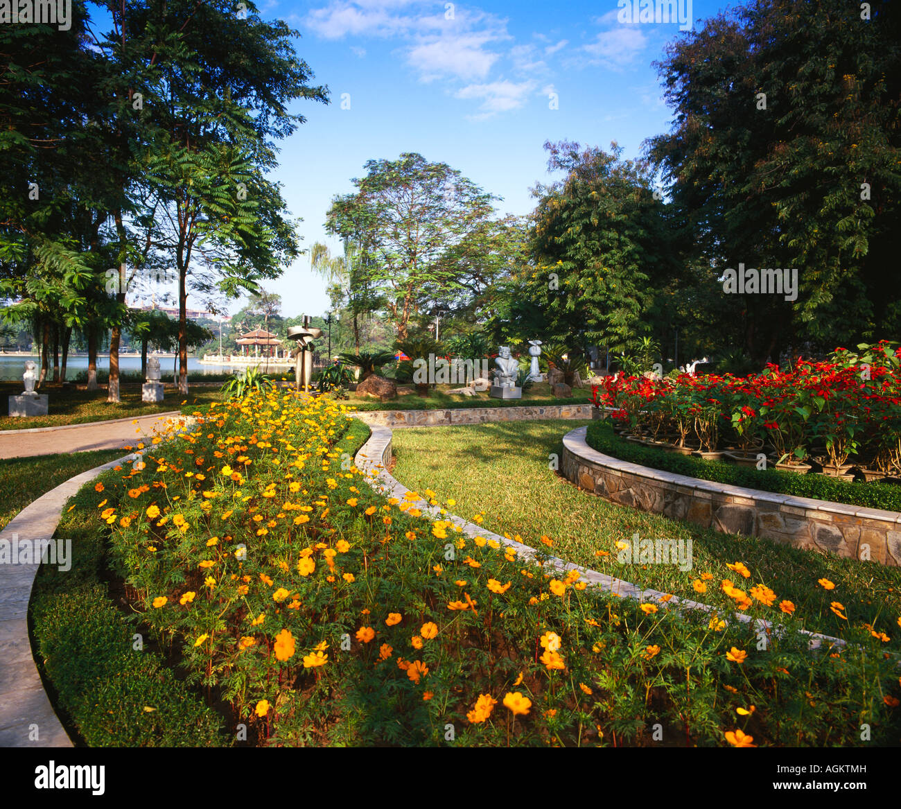 Central City Park Hanoi Vietnam South East Asia Stock Photo - Alamy