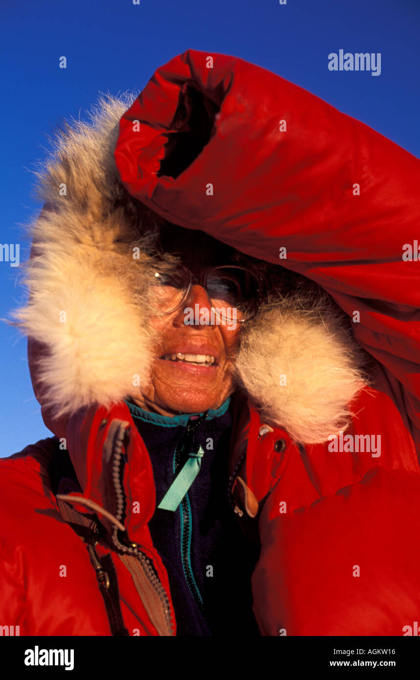 Keeping the cold out Stock Photo - Alamy