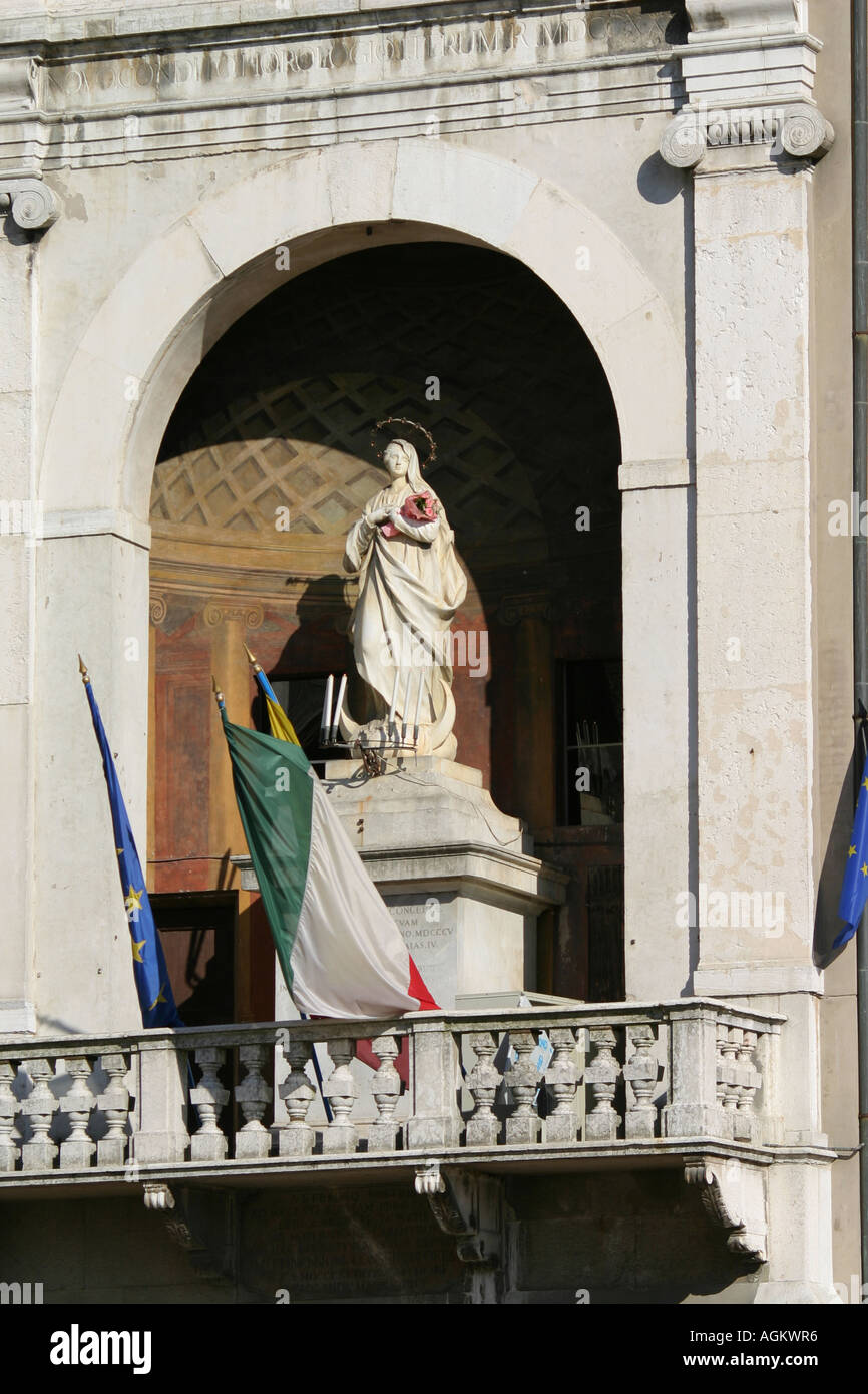 The Madonna statue in Modena, Italy Stock Photo - Alamy