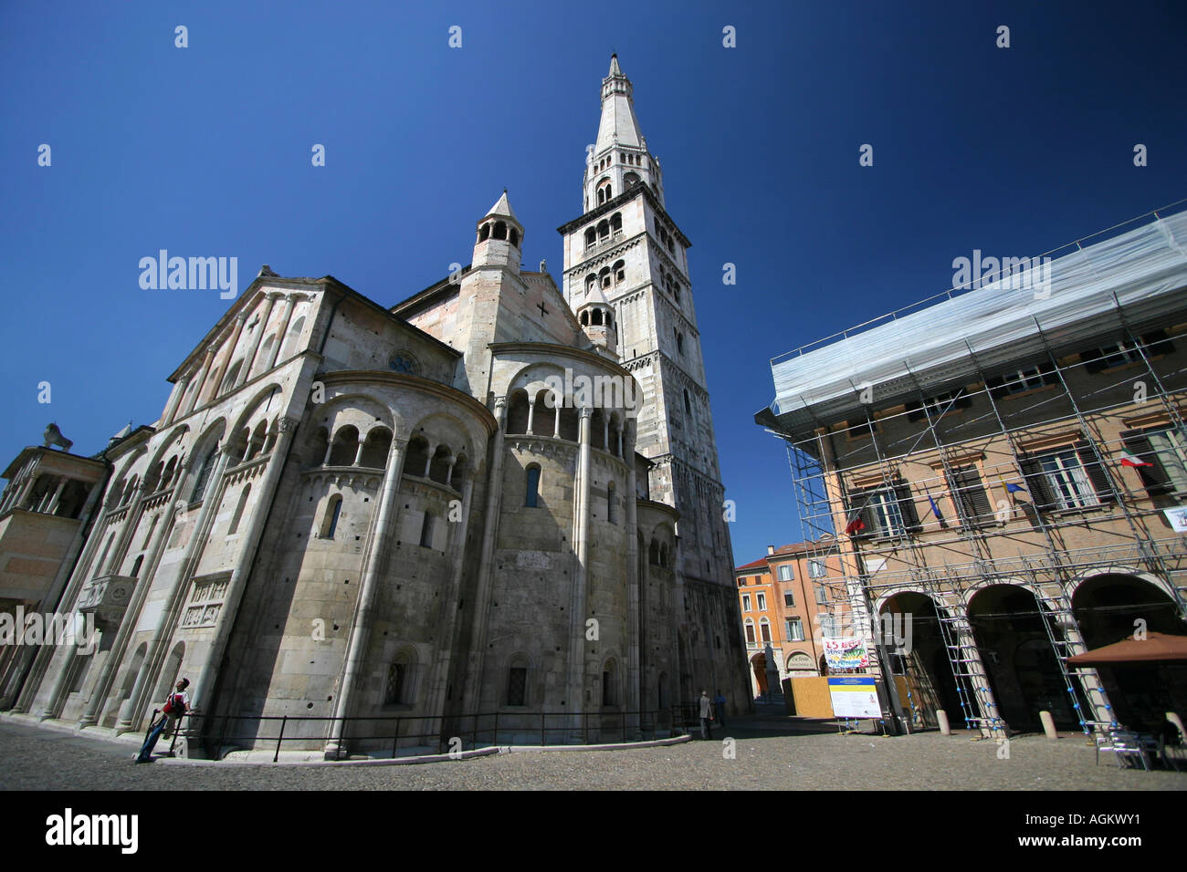 Modena's cathedral, Italy Stock Photo - Alamy