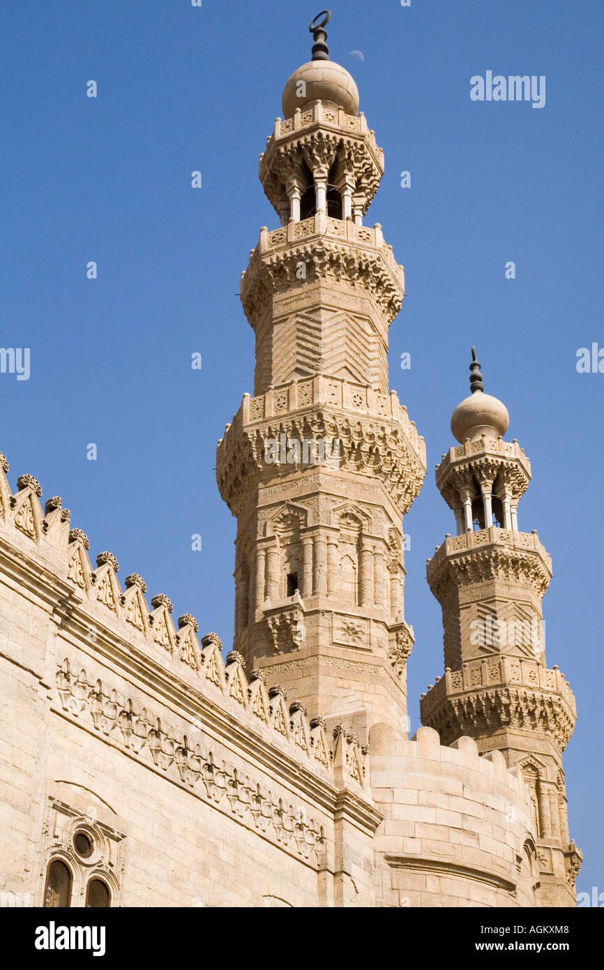 Mosque Towers in Cairo Egypt Stock Photo - Alamy