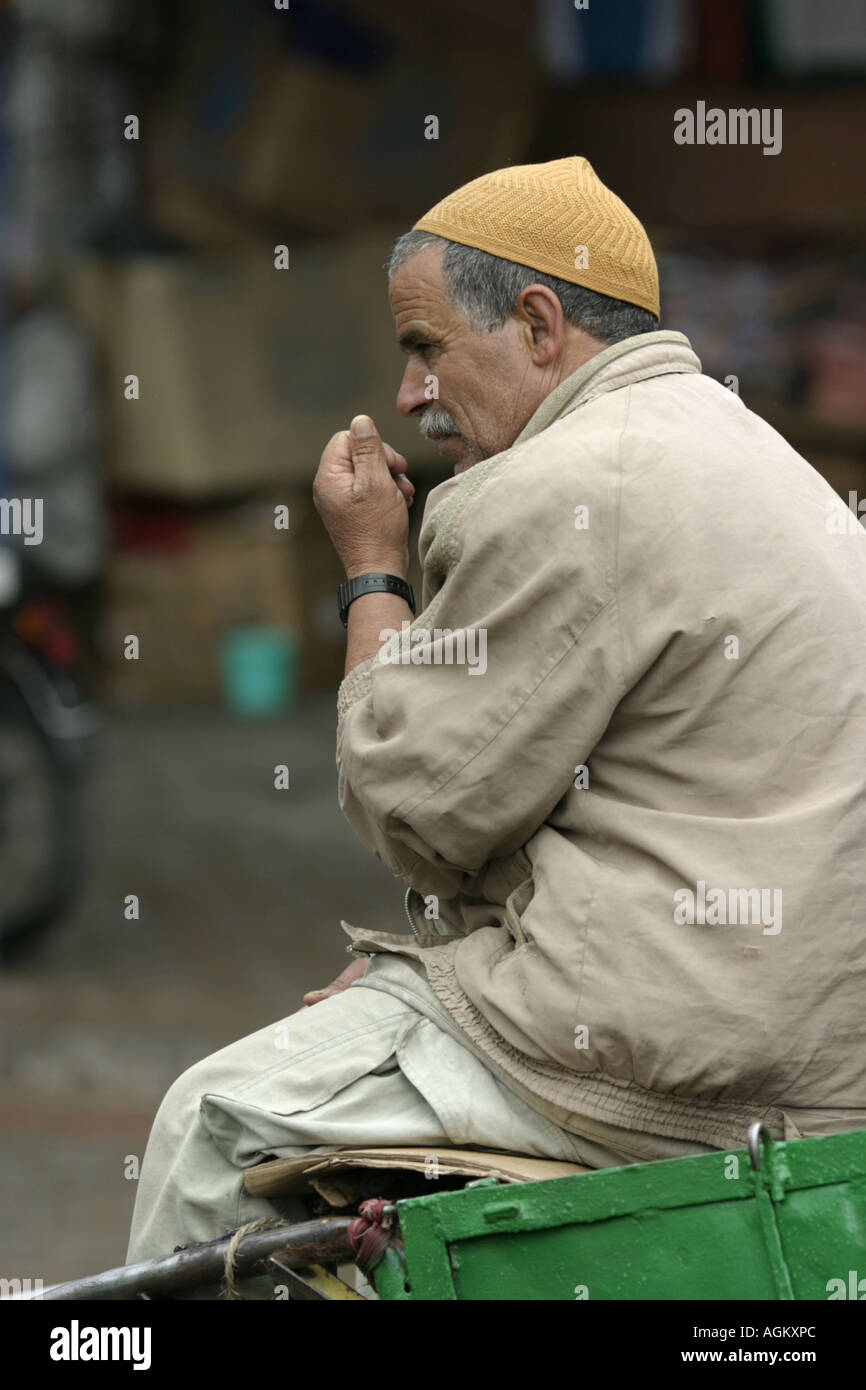 Portrait of a moroccan man, Morocco Stock Photo - Alamy
