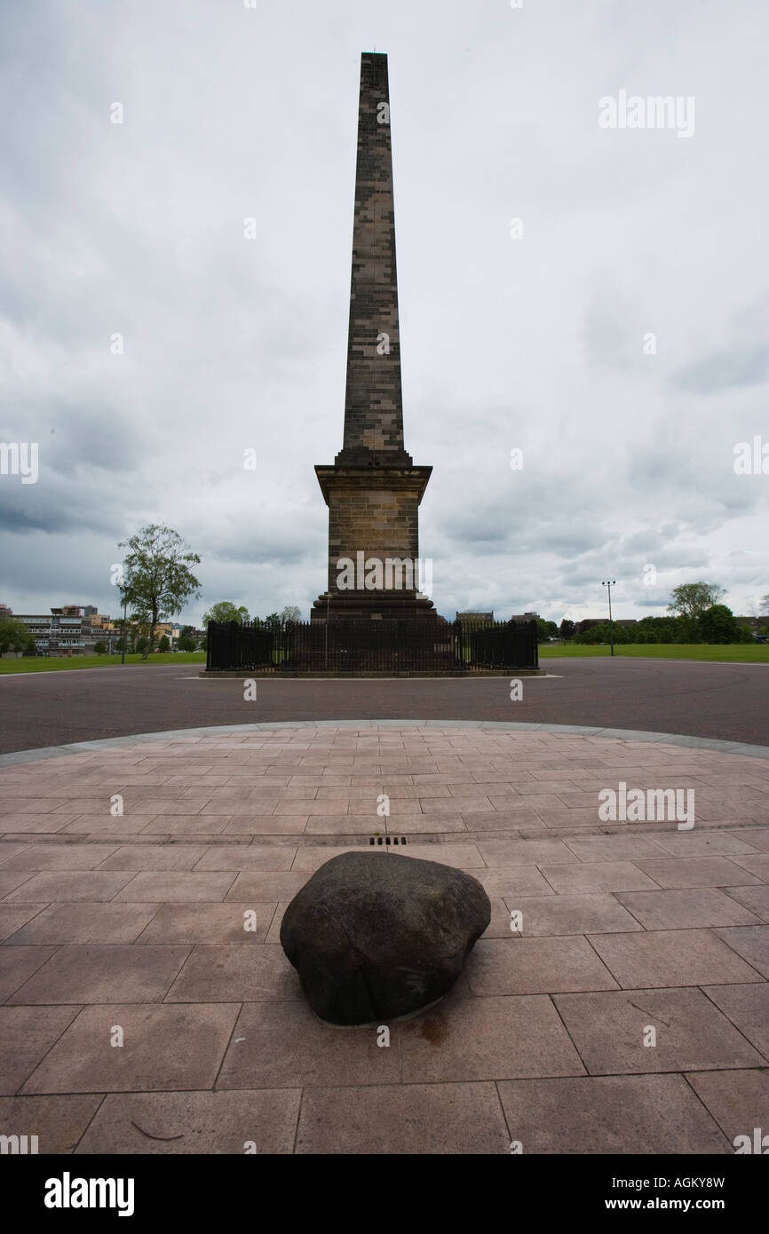 The Nelson Monument Glasgow Scotland Stock Photo - Alamy