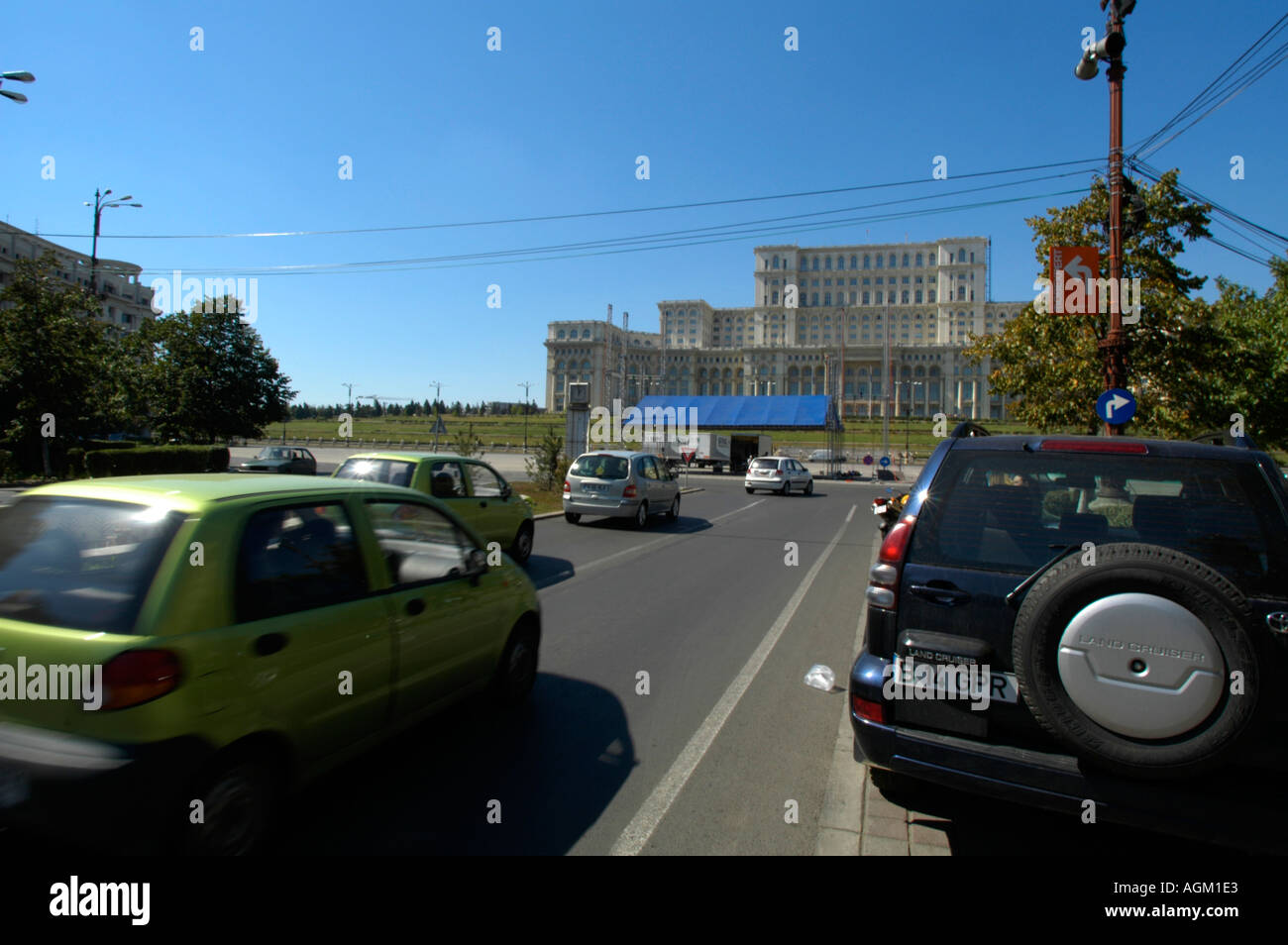 Bucuresti, parliament palace, museum casa poporului Stock Photo - Alamy