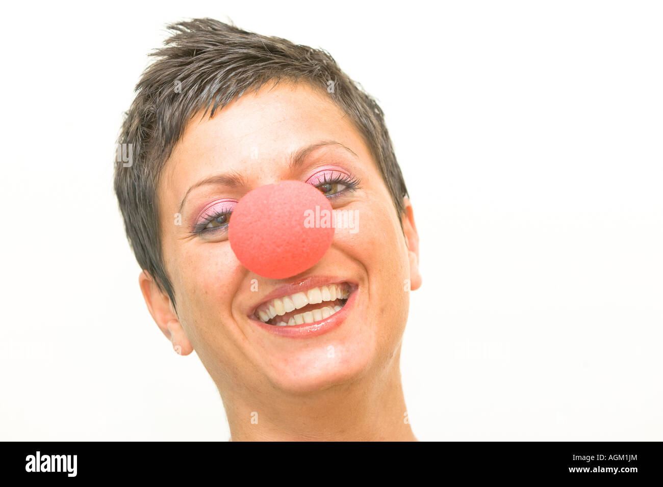 Big red nose hi-res stock photography and images - Alamy