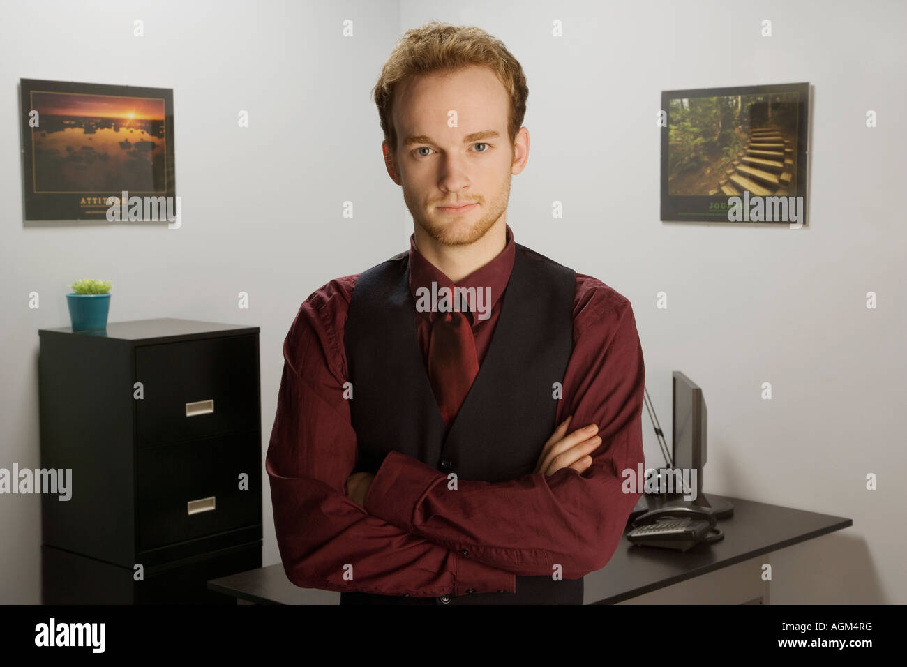 Portrait of an office professional Stock Photo - Alamy