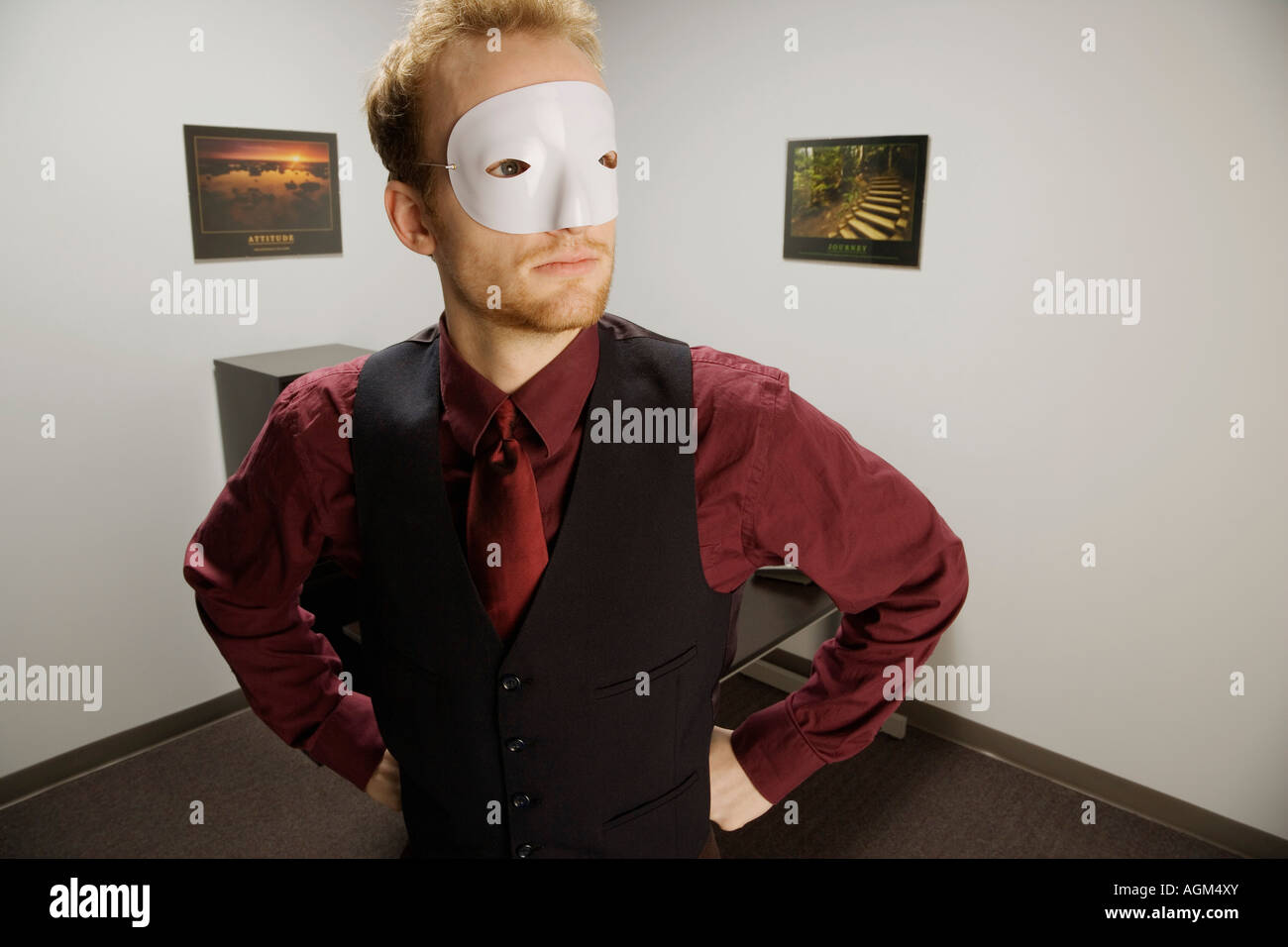 A masked man Stock Photo - Alamy