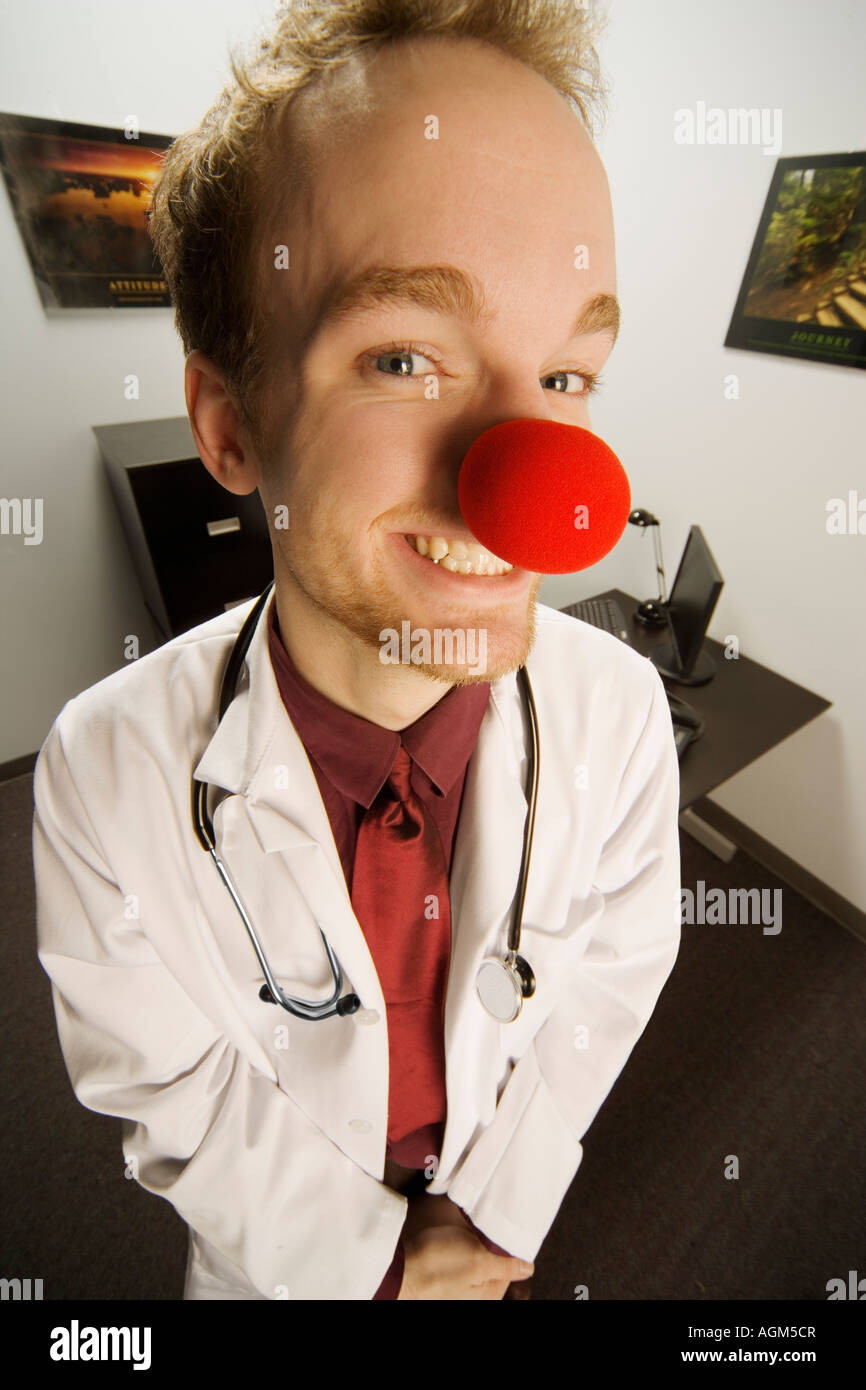Humourous medical professional Stock Photo - Alamy