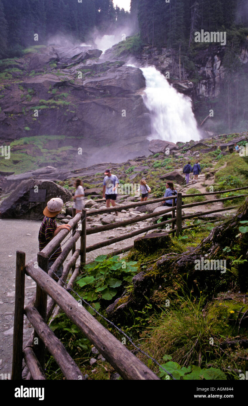 Krimml Waterfall Austria Stock Photo - Alamy
