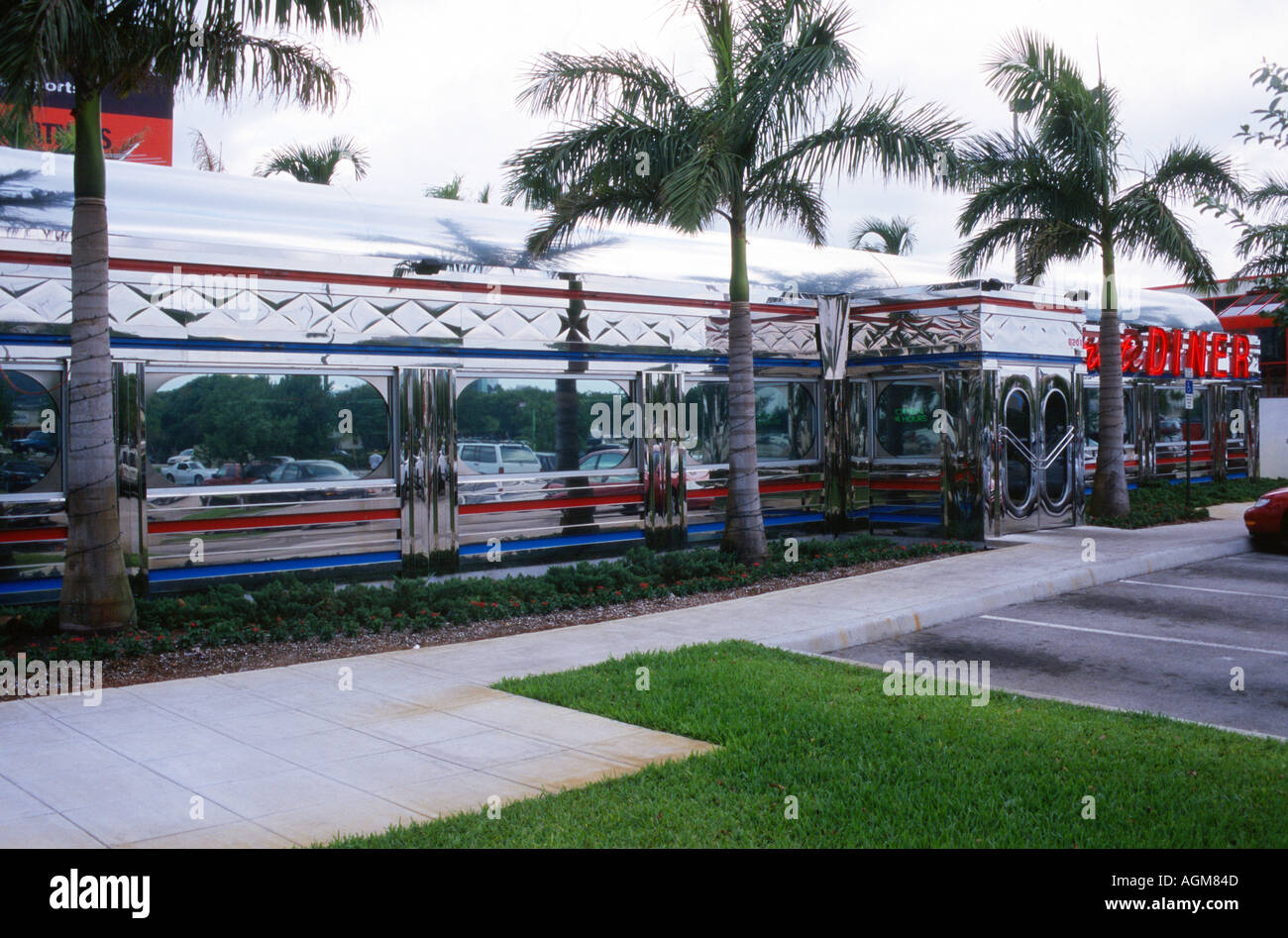 Typical diner restaurant bar florida hi-res stock photography and ...