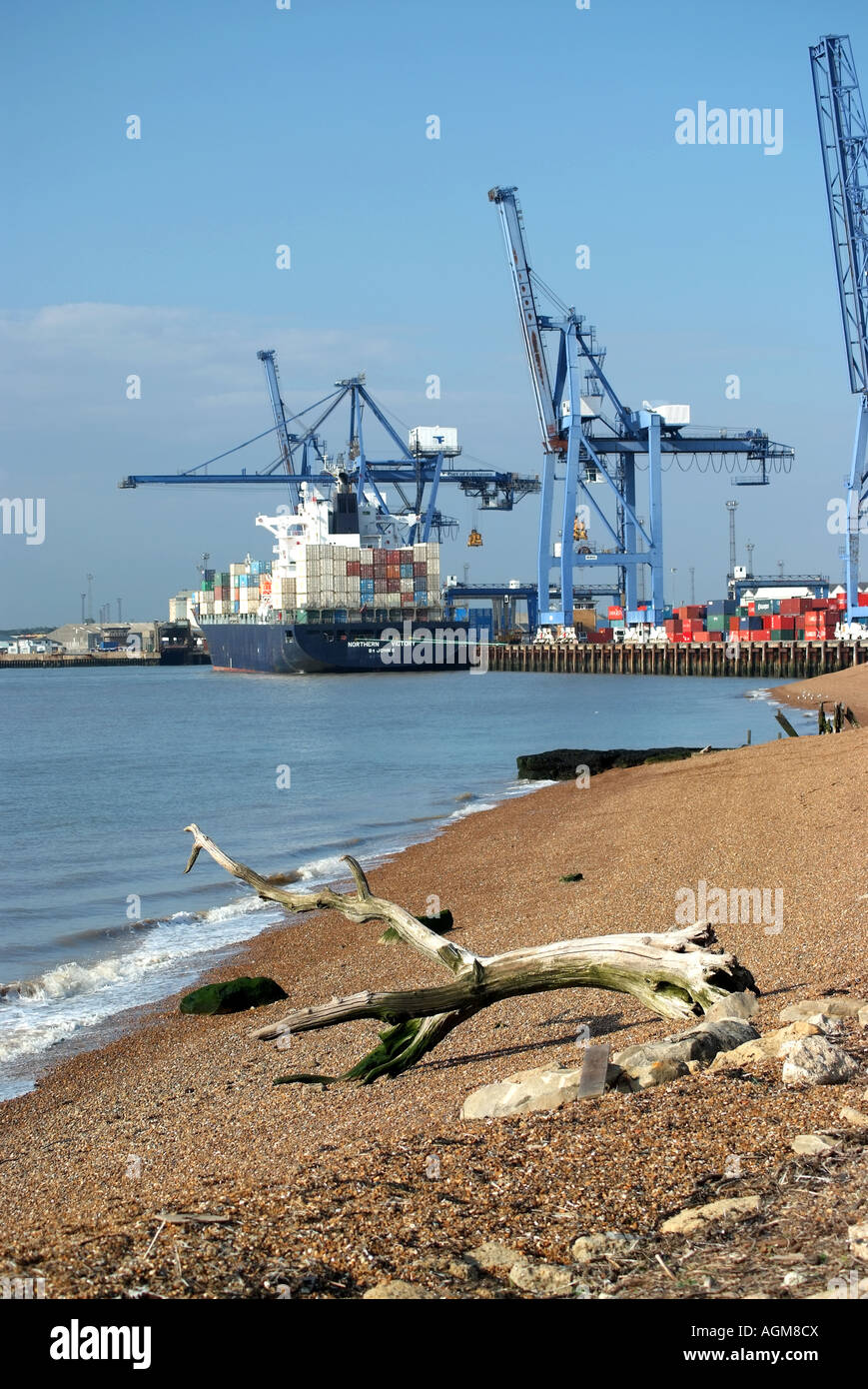FELIXSTOWE DOCKS. SUFFOLK. ENGLAND. UK Stock Photo - Alamy