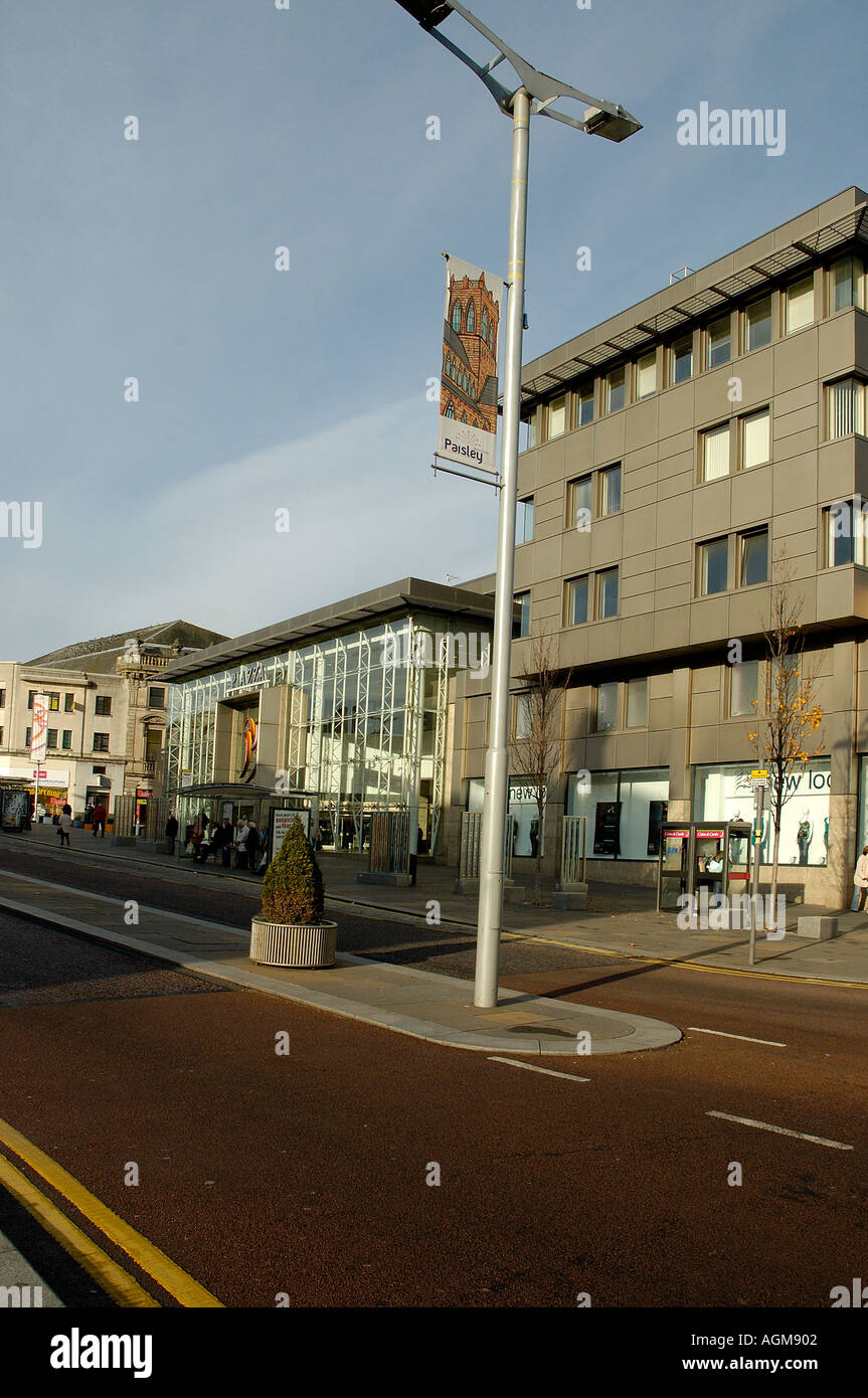 Piazza shopping centre Paisley Scotland Europe Stock Photo - Alamy