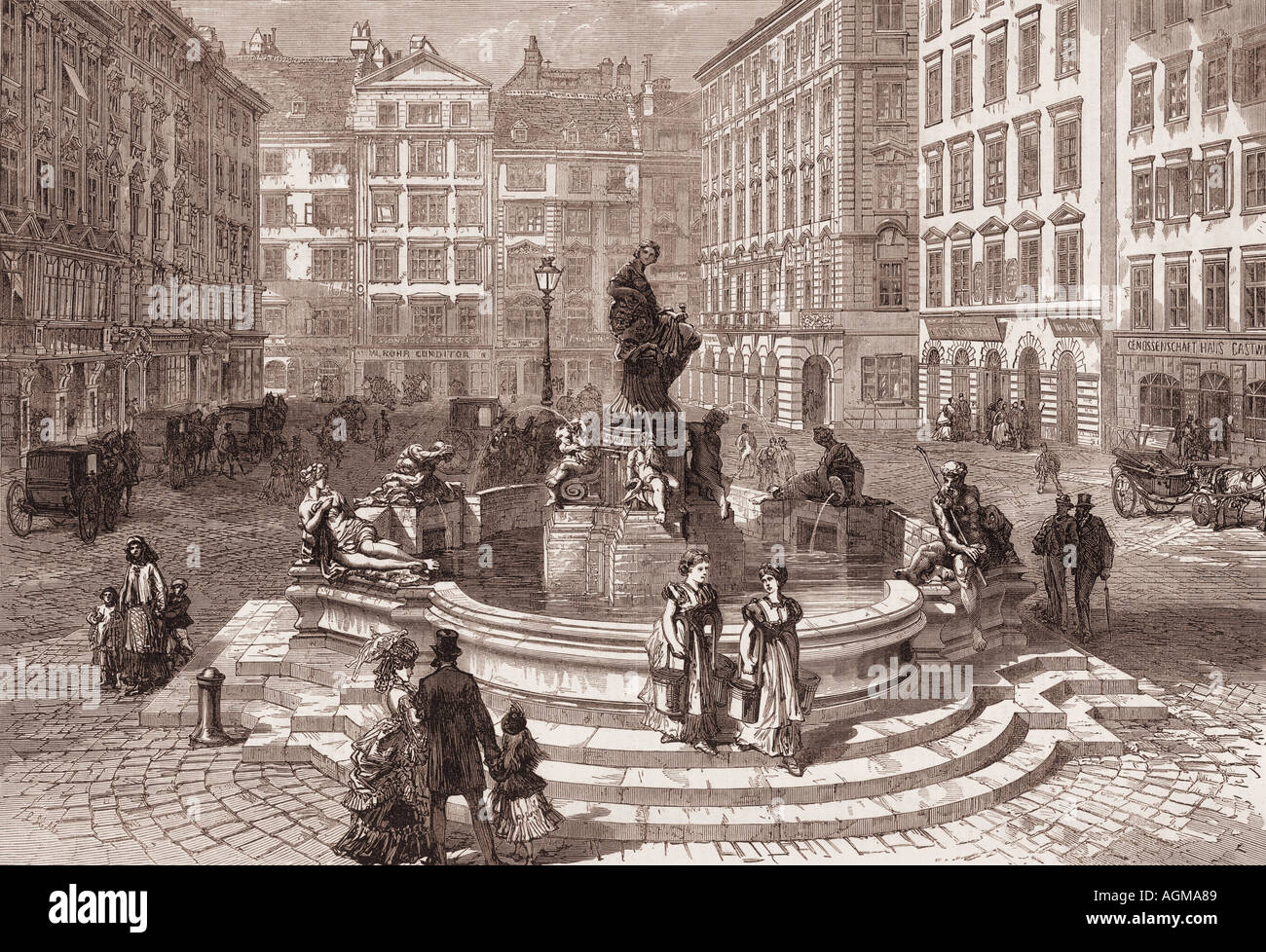 Vienna Austria, 1873 Stock Photo - Alamy