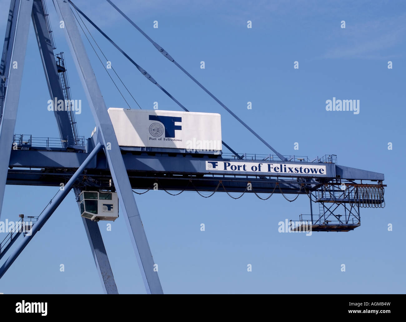 FELIXSTOWE DOCKS. SUFFOLK. ENGLAND. UK Stock Photo - Alamy