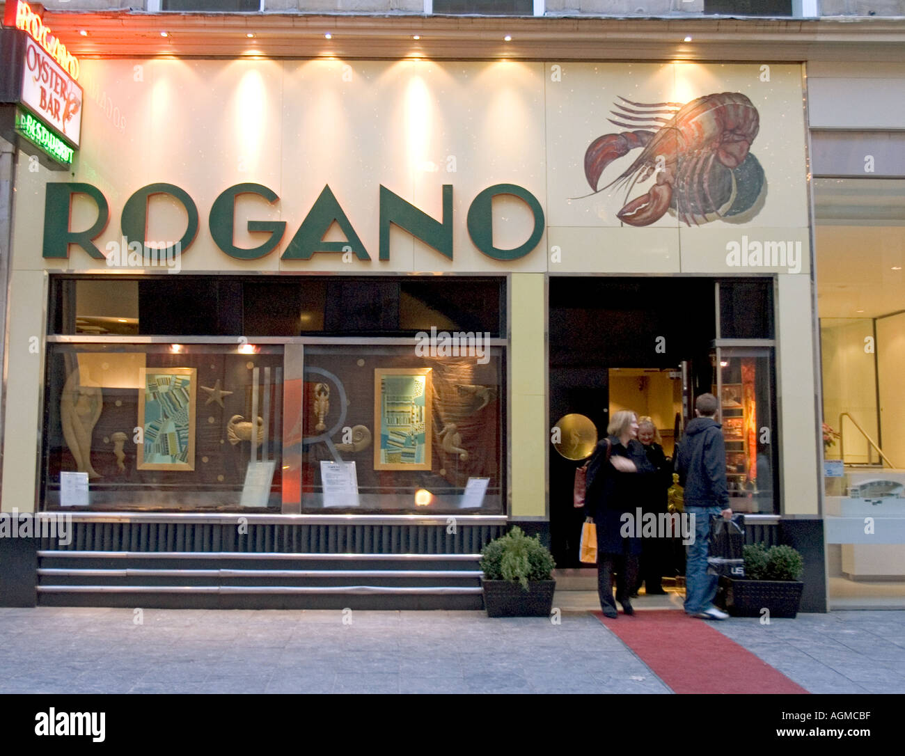 FAMOUS ROGANO RESTAURANT Stock Photo - Alamy