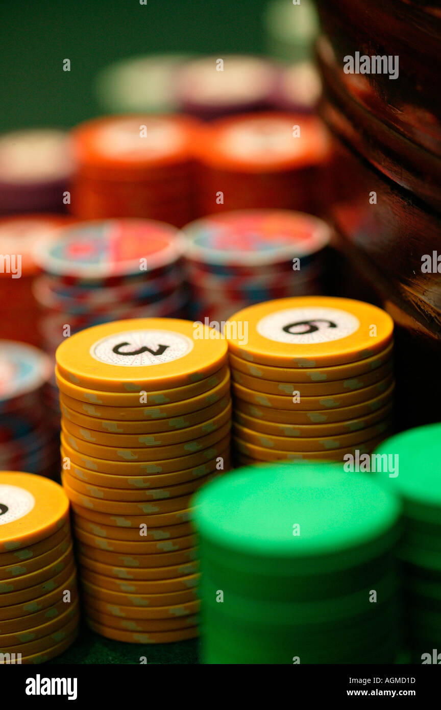 Gaming chips rack hi-res stock photography and images - Alamy