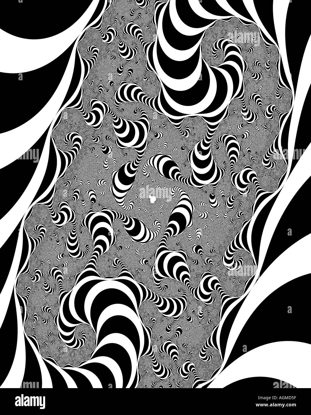 Representation of Complex Mathematical Iteration Stock Photo - Alamy