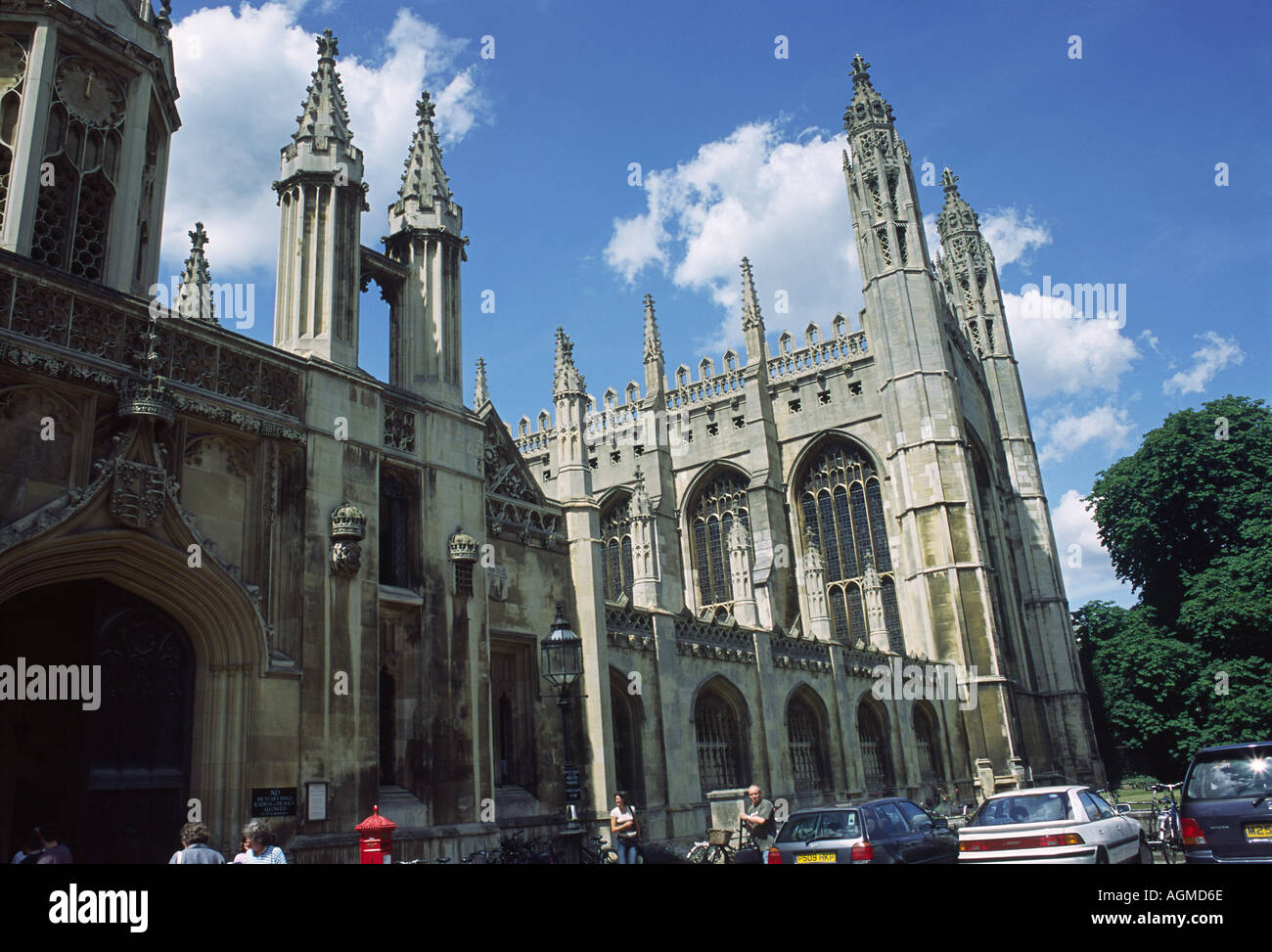 Front View of Kings College Cambridge Stock Photo - Alamy