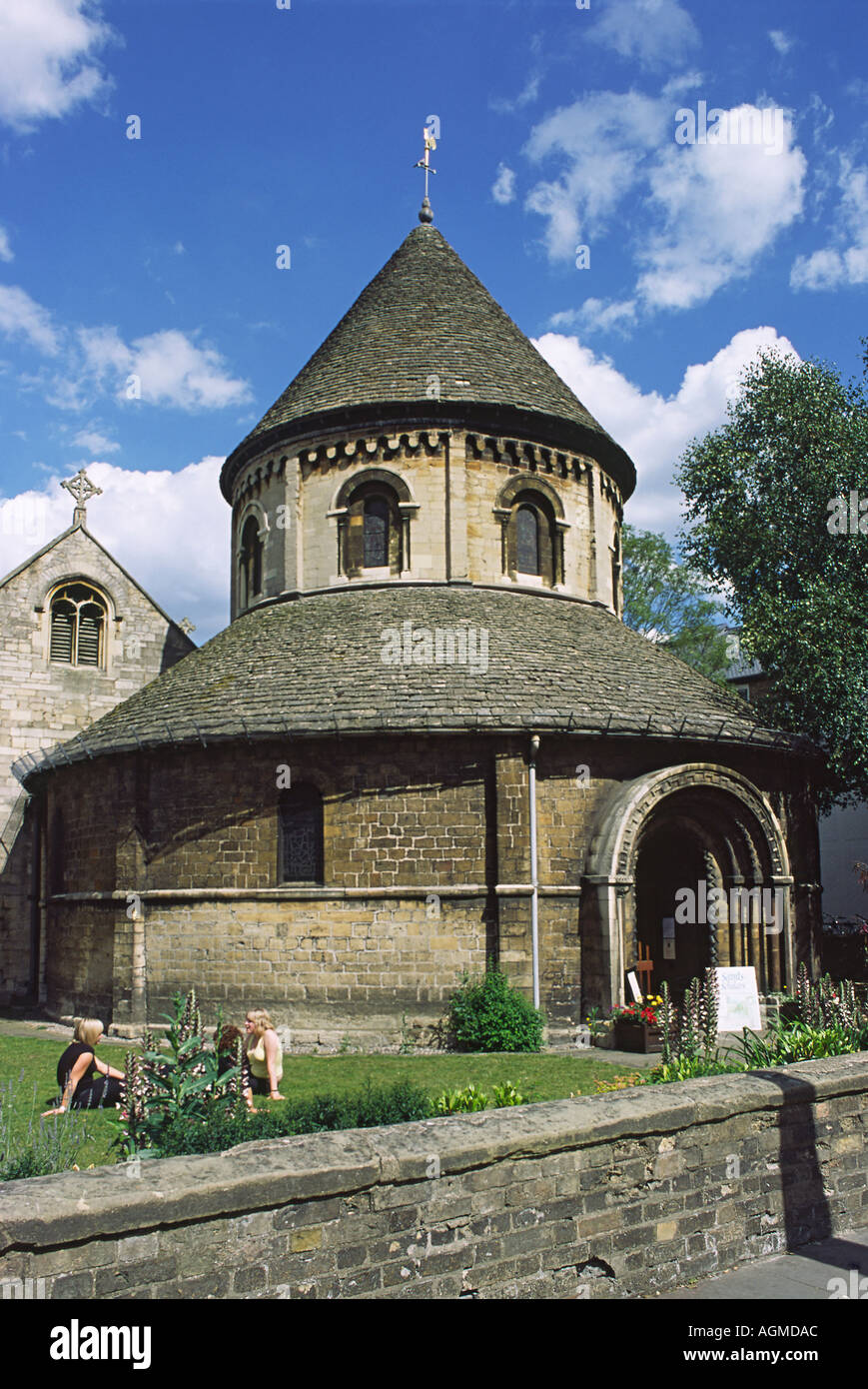 The Round Church Cambridge Stock Photo - Alamy