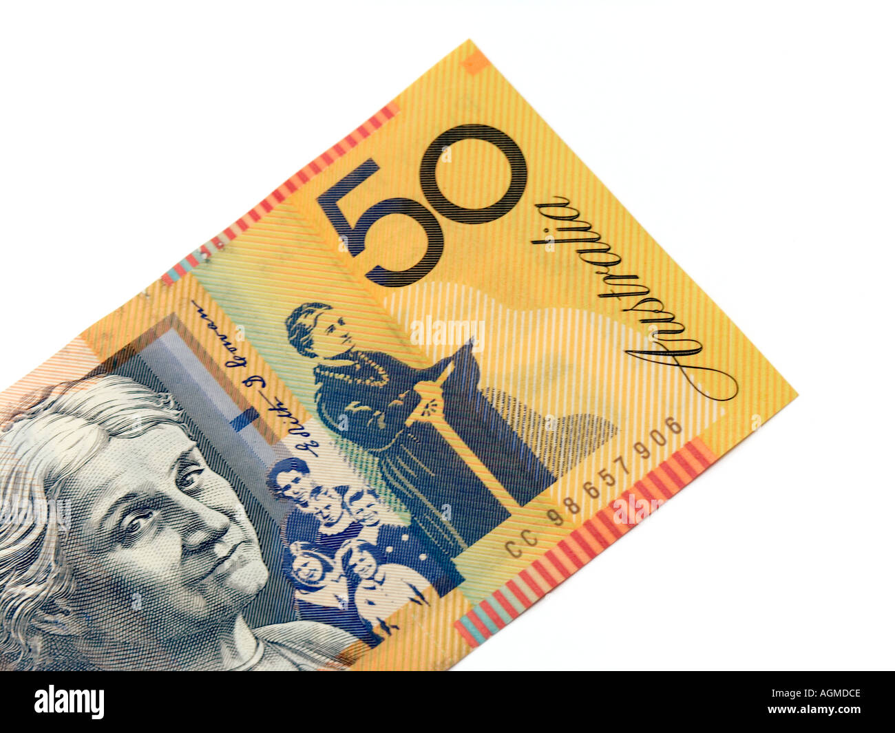 50 dollar note australia hi-res stock photography and images - Alamy