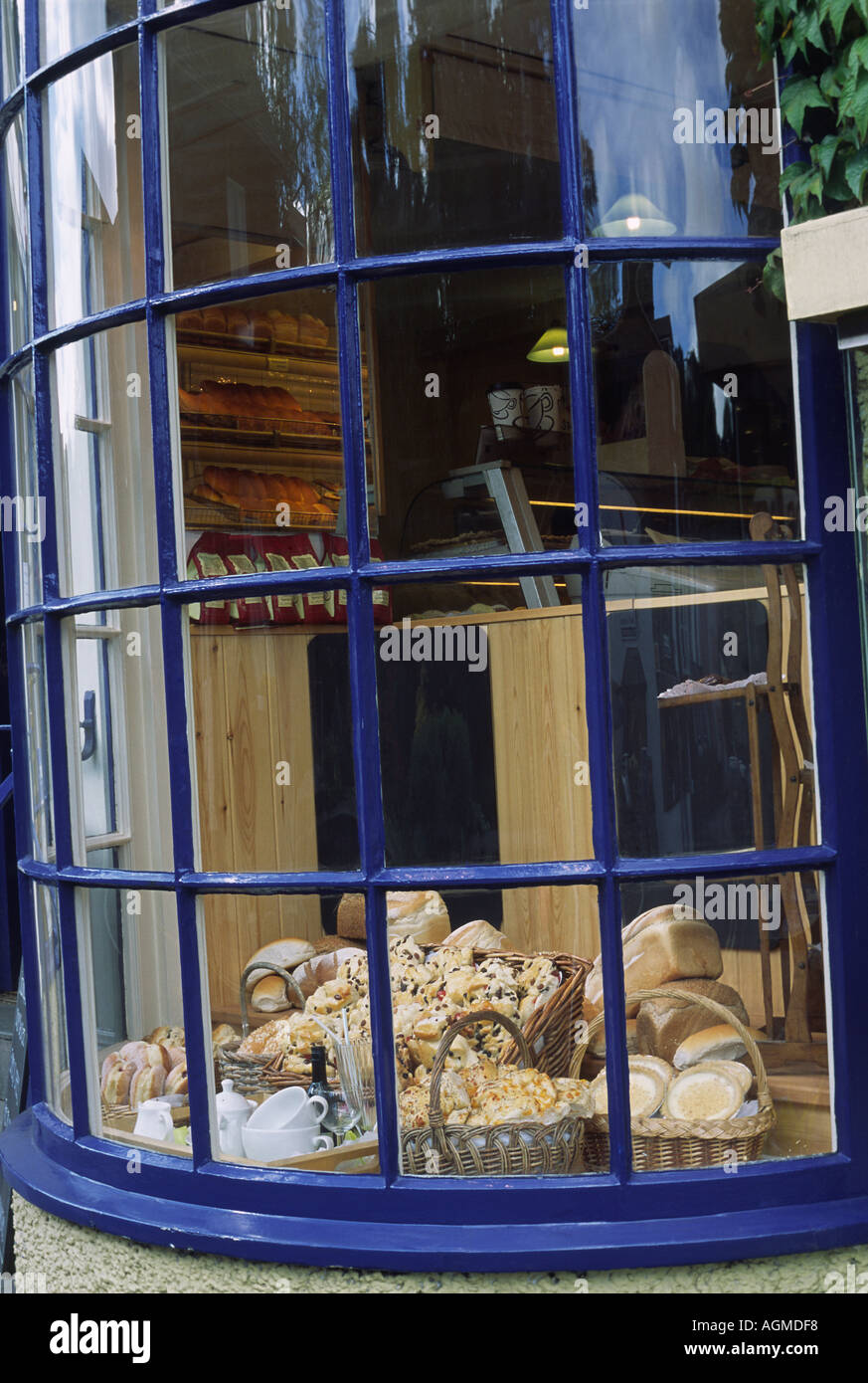 Bakers Shop Window Traditional Stock Photo - Alamy