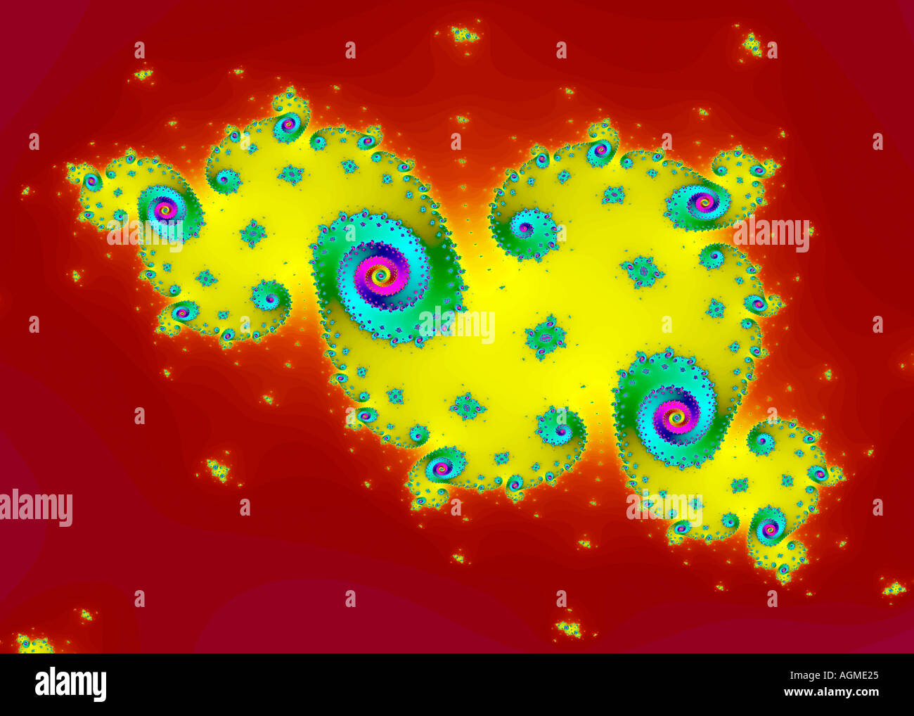 Representation of Complex Mathematical Iteration Stock Photo - Alamy