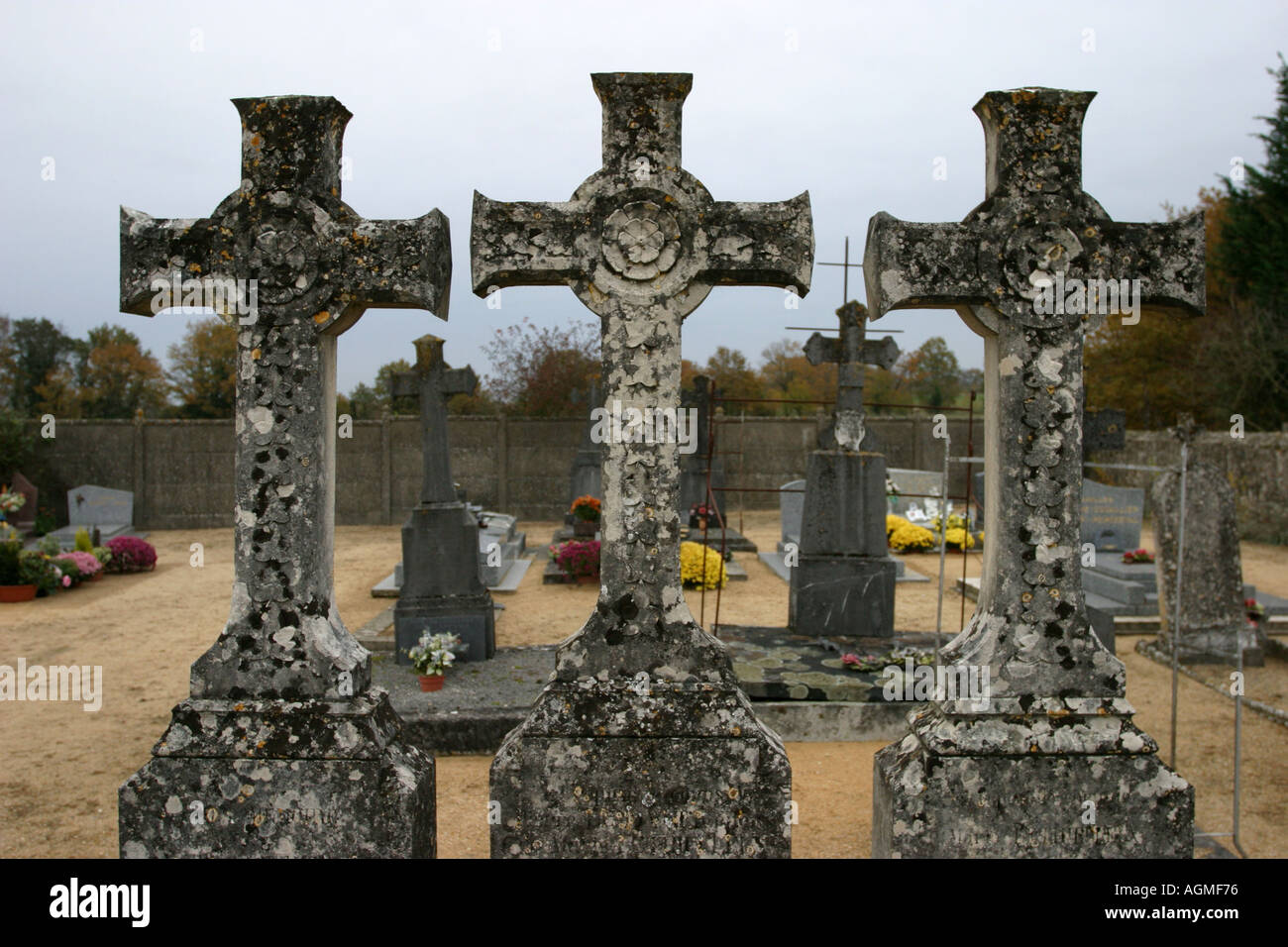 French cemetery Stock Photo - Alamy