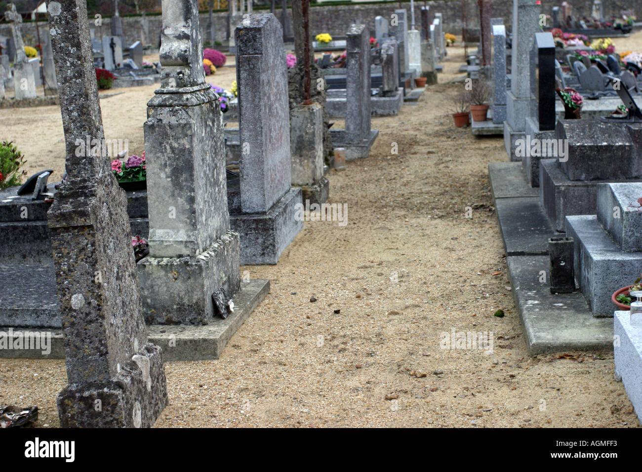 French cemetery Stock Photo - Alamy