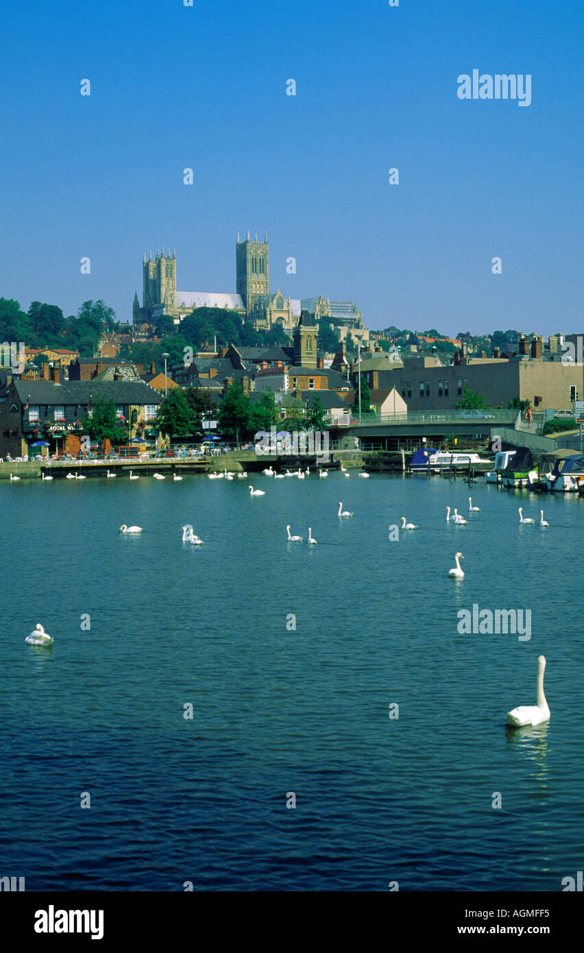Lincoln uk brayford pool waterfront hi-res stock photography and images ...