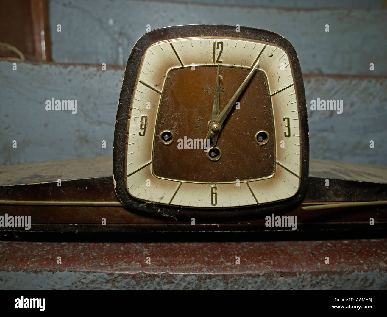 clock showing time five past twelve time over missed the right time ...