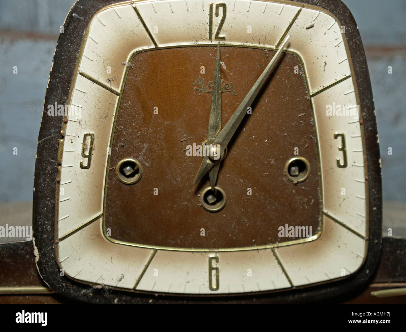 clock showing time five past twelve time over missed the right time ...