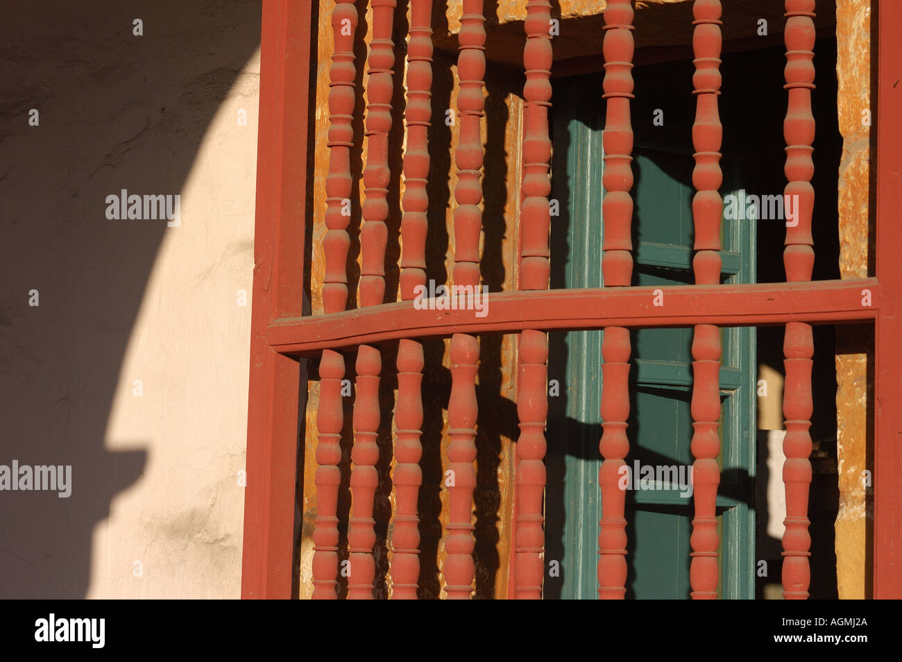 Santa Barbara Mission Window Stock Photo - Alamy
