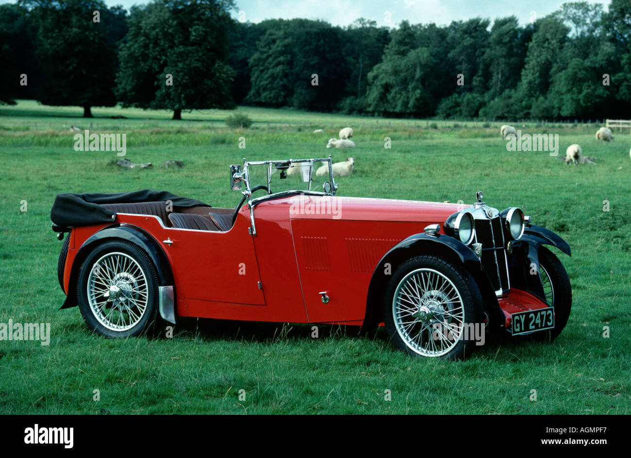 MG F1 Magna of 1932 Stock Photo - Alamy