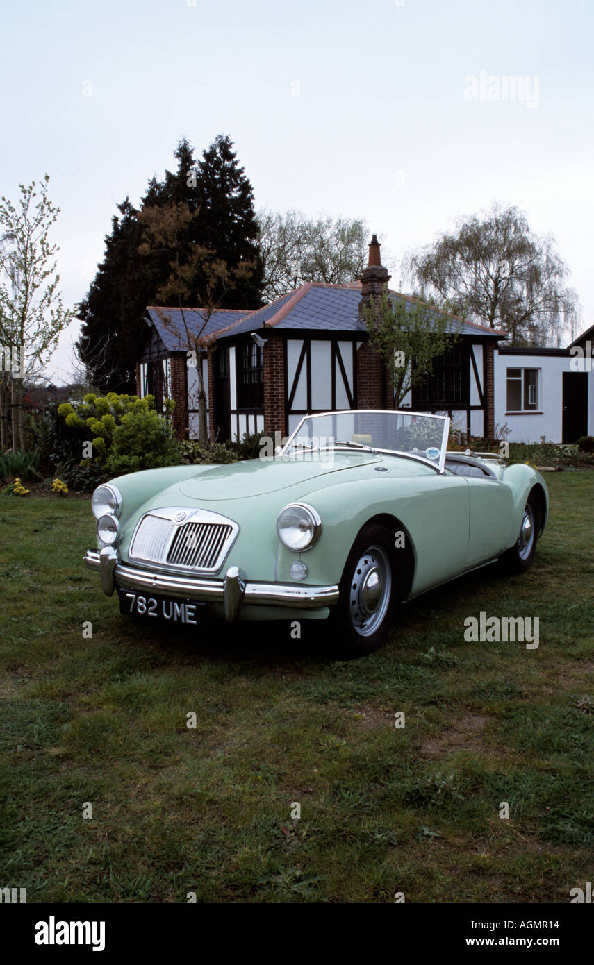 MG A 1500 2 Seater Sports of 1959 Stock Photo - Alamy
